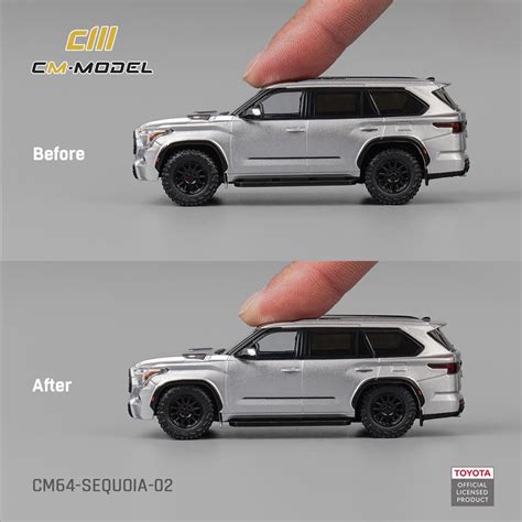 Cm Model 164 Toyota Sequoia 3rd Generation Xk80 Gris Hw Bogotá