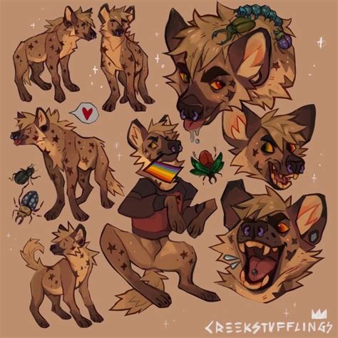 Fursona Art Hyena