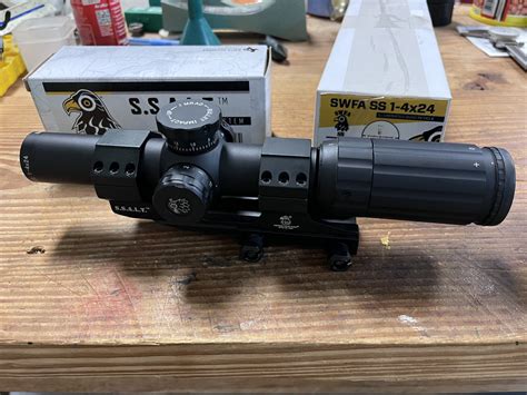 Wts Swfa Ss 1 4x24 Scope With Mount 24hourcampfire