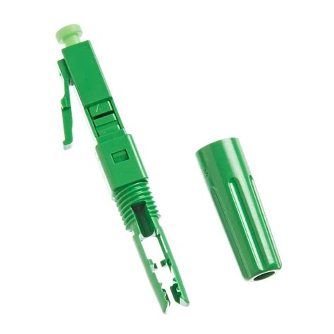 Lc Apc Fiber Optic Wire Connector Field Assembly Reusable Connectors