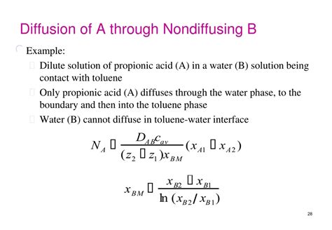 Ppt Chapter One Principles Of Mass Transfer Powerpoint Presentation
