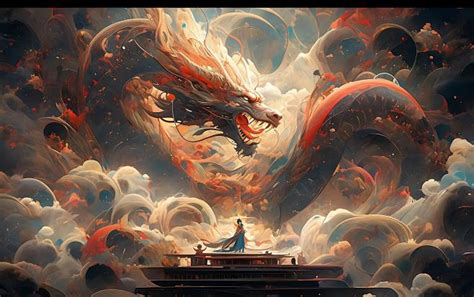 敦煌风壁纸 龙 今日头条