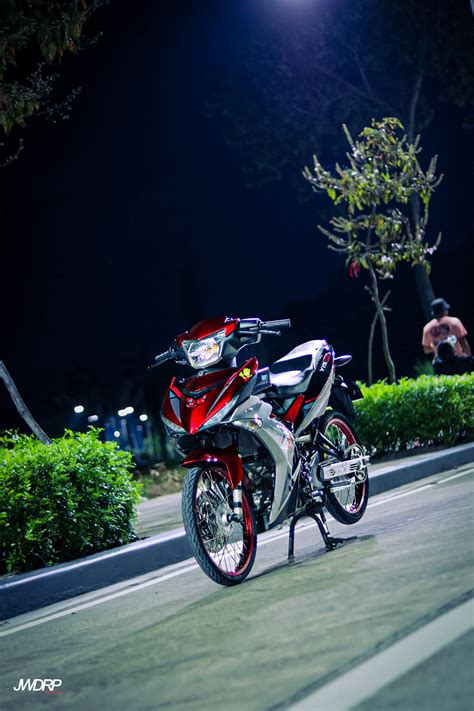 Jawdrop Candy Red 🚨 Yamaha Sniper Streetbike Concept 🇹🇭