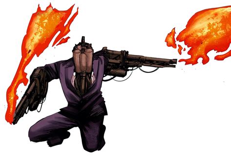 Flamethrower Devil Full Render By Mauri7super On Deviantart