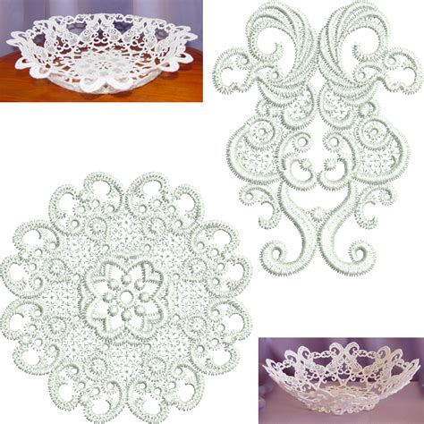 Speciality Lace Embroidery Designs 3d Lace Swan And Specialty Lace