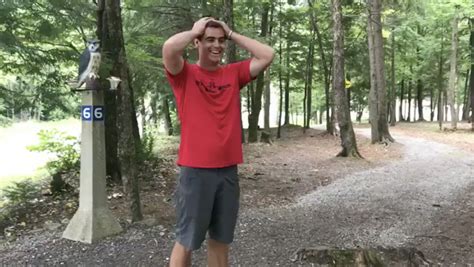 Watch Aj Risleys Sidearm Ace At Sabattus Disc Golf Livewire