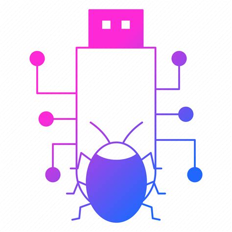 Cyber Security Insect Malware Network Protection Stick Usb Virus