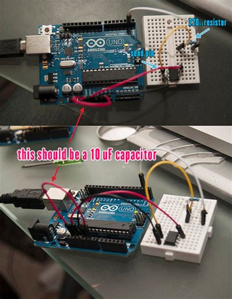 Serial Communication Using Attiny85 And Arduino Uno