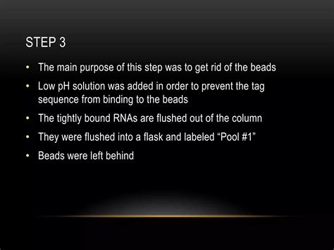 Biology Bartel And Szostak Experiment Pptx