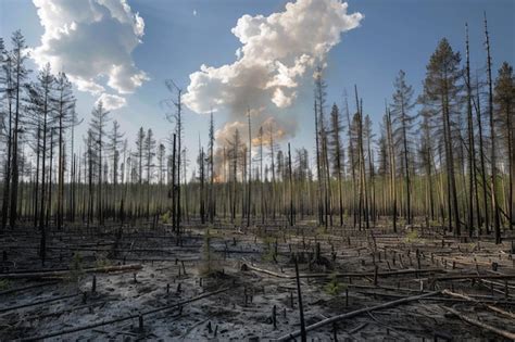 Visualizing Forest Loss Ar Generative Ai Premium Ai Generated Image