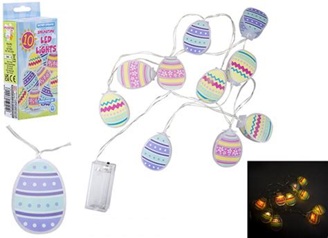 Item No 736198 10 Battery Led Easter Lights