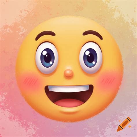 Happy Face On Craiyon