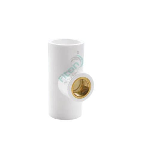 Female Connection Leak And Crack Resistant Upvc Reducer Tee For