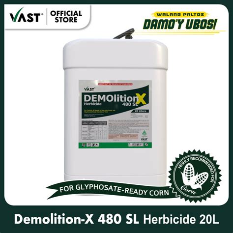 Vast Demolition X 480 Sl Herbicide Grass Killer Grass Eliminator 20
