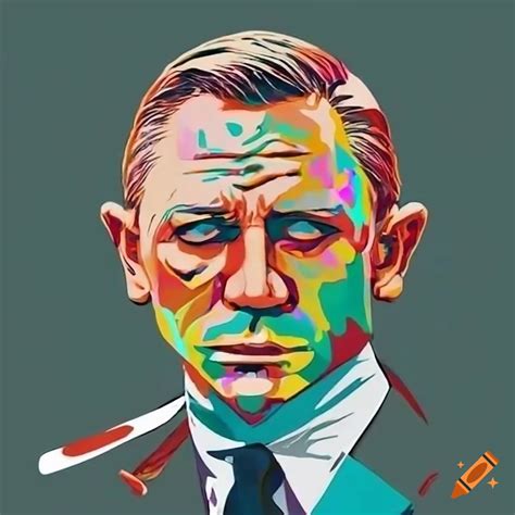 Roger Moore As James Bond On Craiyon