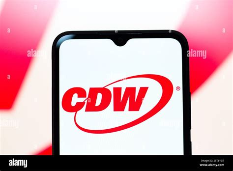 Canada 17th Feb 2025 In This Photo Illustration The Cdw Corporation