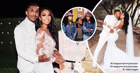 Marques Houston Of Sister Sister Marries Miya Dickey In A Beautiful