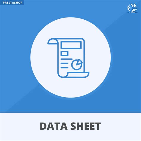 Data Sheet Prestashop