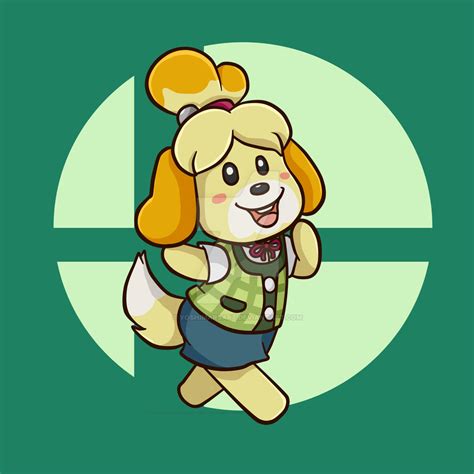 Chibi Smash Bros Isabelle By Yoshimarsart On Deviantart