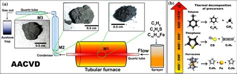 A Schematic Representation Of The Aerosol Assisted Chemical Vapor Download Scientific Diagram