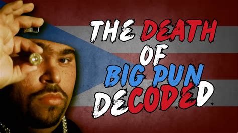 The Death Of Big Pun Decoded Youtube