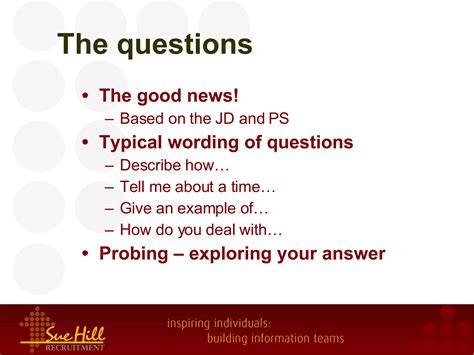 Competency Based Interviews PPT