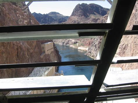 Nevada And Arizona Icon Of Engineering Inside Hoover Dam