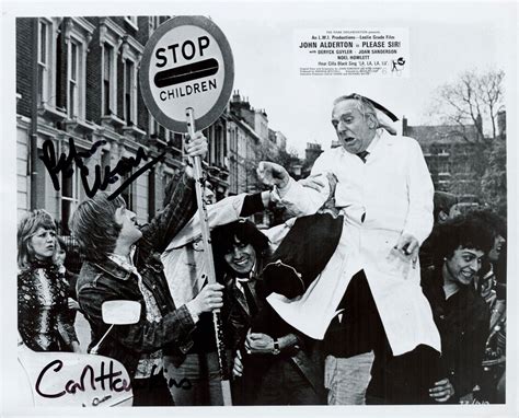 Please Sir A 10x8 Black And White Film Photo Signed By Carol Hawkins Who Played Sharon