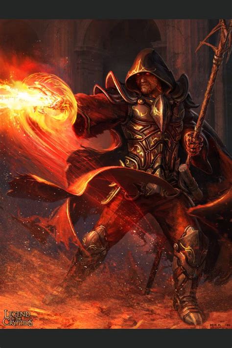 Fire Wizard Art
