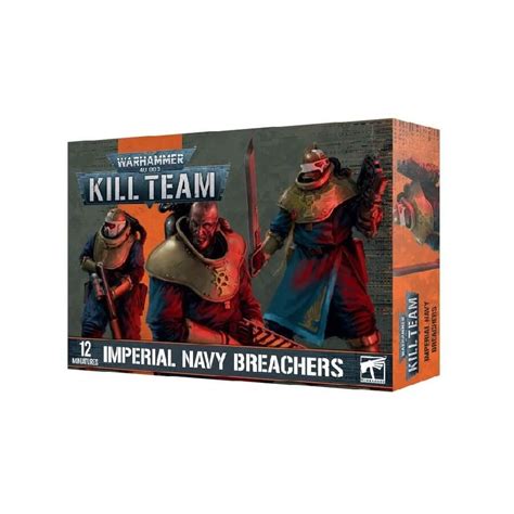 Kill Team Imperial Navy Breachers W40k Box Set Features Models And