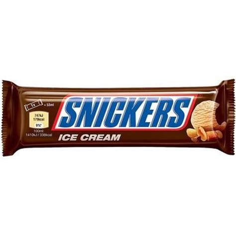 Snickers Ice Cream Bar 48g Contest Distrubution