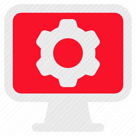 Monitor Setting Adjust Config Computer Icon Download On Iconfinder