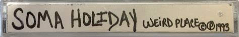 Weird Place Cassette Spine Stvmlr