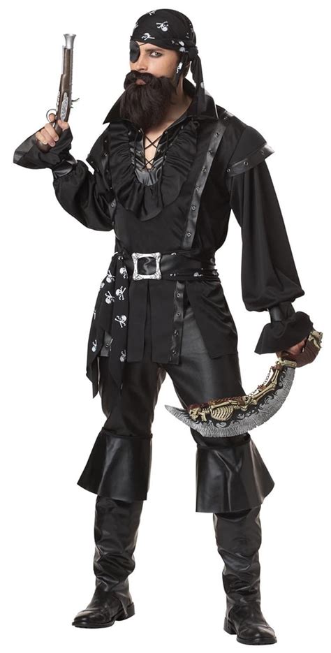 Mens Pirate Costume Sets Deluxe Theatrical Quality Adult Costumes