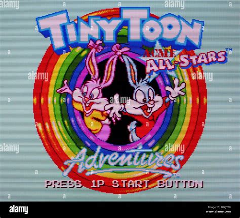 Tiny Toon Acme All Stars Adventures Sega Genesis Mega Drive