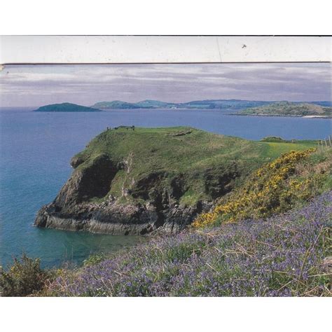 Castlehill Point Colvend Coast Dumfries And Galloway Postcard Posted 2008
