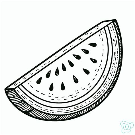 38 Coloriage Pastèque Imprimer Et Télécharger Pdf Gratuit