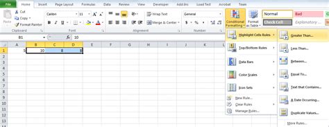 Microsoft Excel How To Apply Conditional Formatting Based On Previous Cell Value Super User