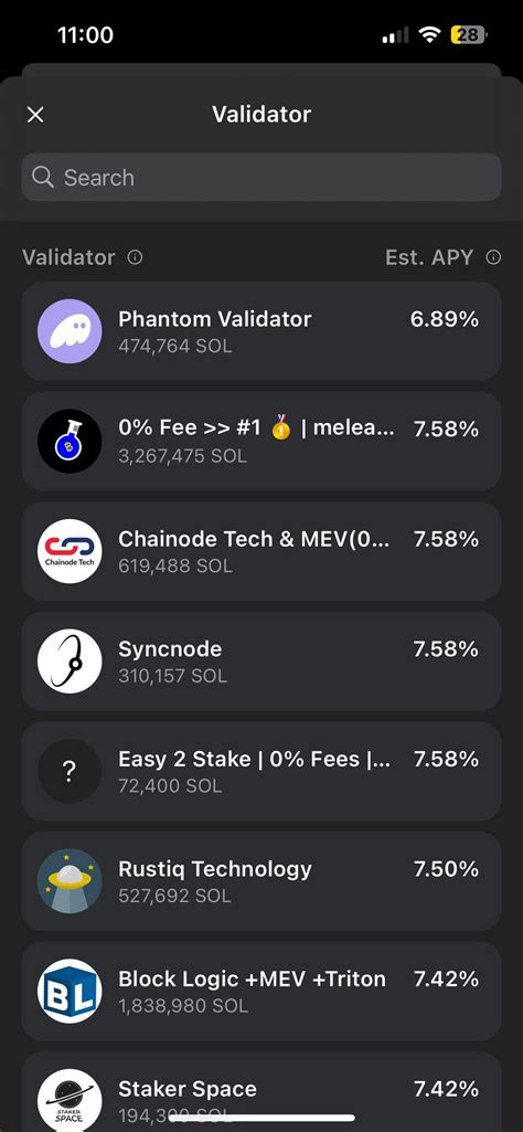 Which Validator Does Most Prefer Rsolana