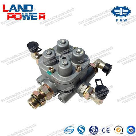 Four Circuit Protection Valve For Faw Truck Spare Parts Four Circuit