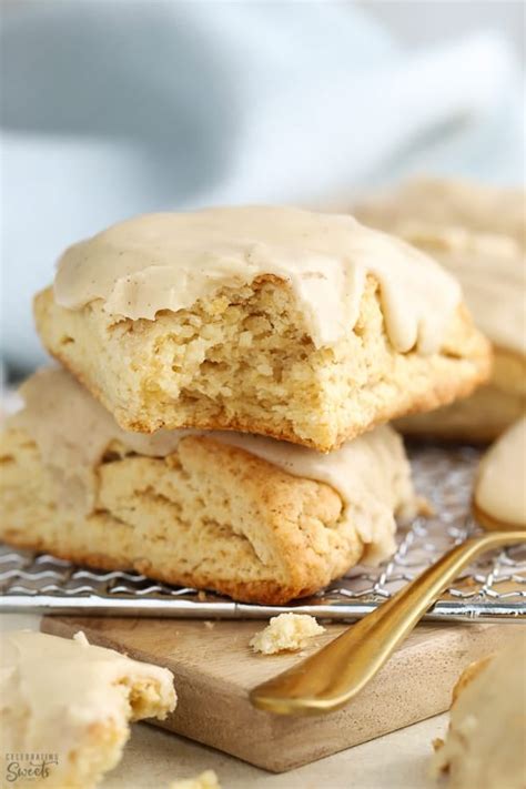Maple Scones Celebrating Sweets