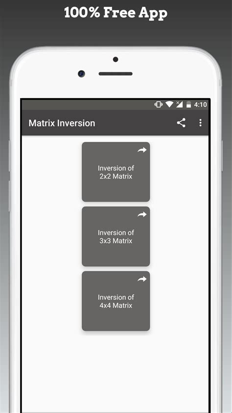 Matrix Inversion Apk For Android Download
