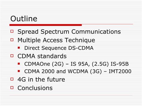 Code Division Multiple Access Ppt Technology And Computing