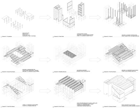 Axonometric Structure Diagram Columbia Gsapp