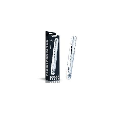 Lovetoy Twilight Gleam Glass Dildo Twin Pleasures Shoptoksi
