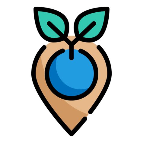 Pin Generic Outline Color Icon
