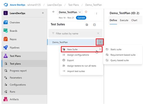 How To Create And Execute Test Plan Test Suite In Azure Devops