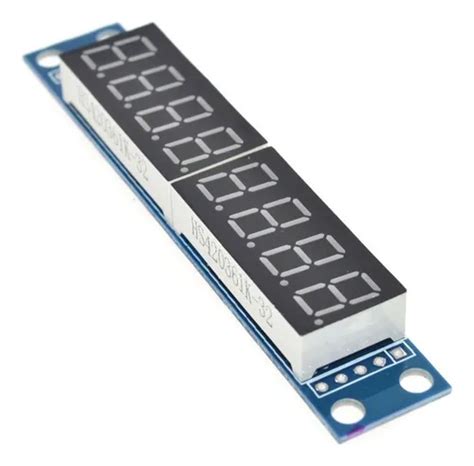 Módulo Display Dígitos De Segmentos Max Para Arduino MercadoLivre