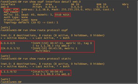 juniper ospf configuration part iii