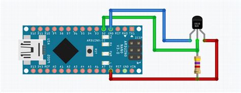 Измерване на температура с Arduino Nano и Ds18b20 сензор Ardudevelopeu